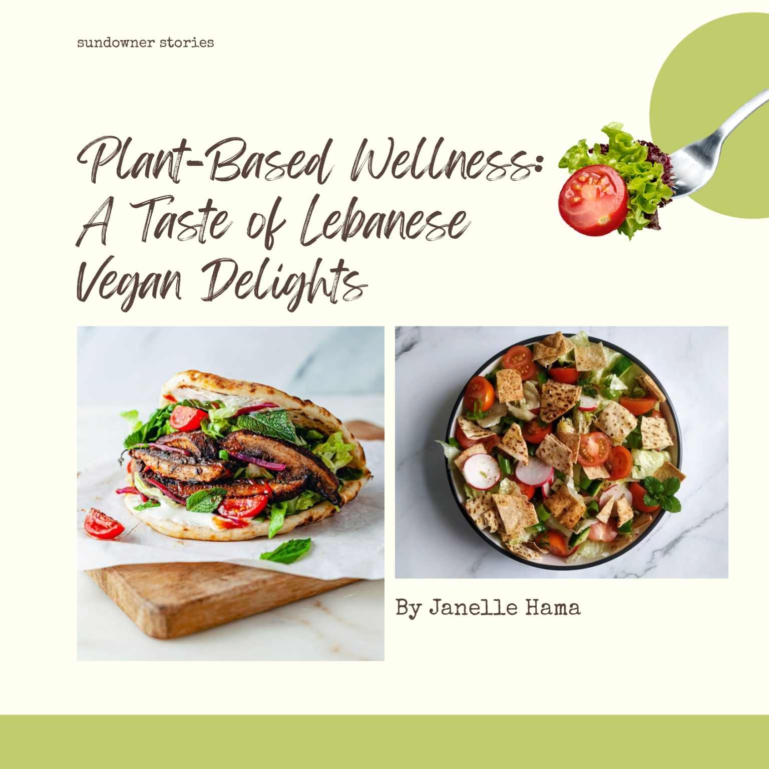 Plant-Based Wellness A Taste of Lebanese Vegan Delights - Sundowner Stories